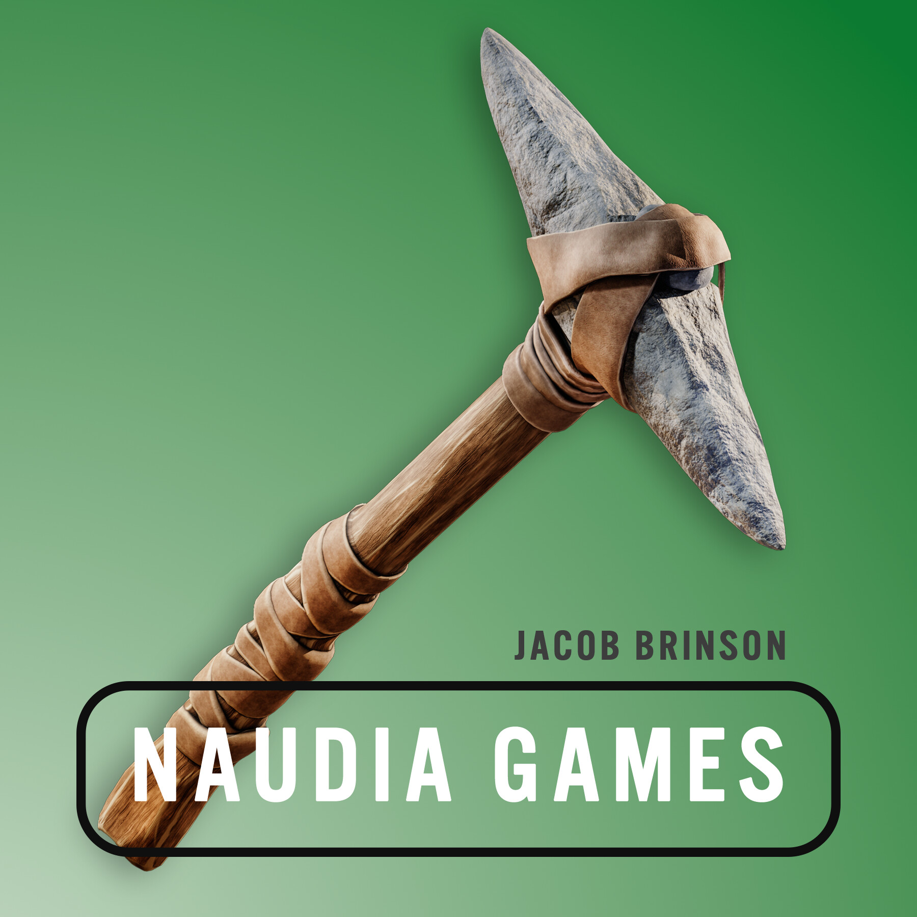 ArtStation - Stone Pickaxe