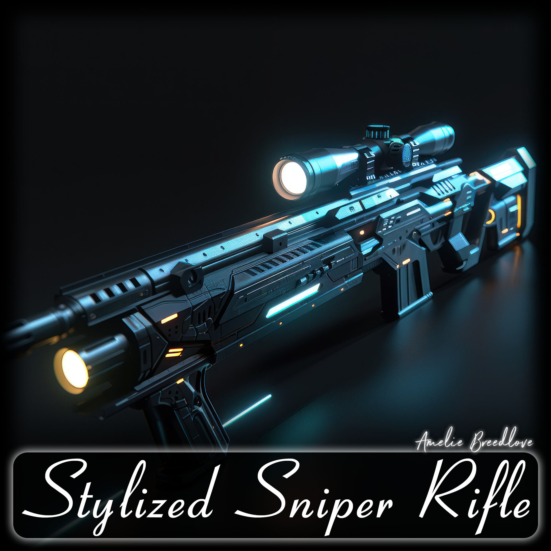 ArtStation - 200 Stylized Sniper Rifle Reference Pack | 4K | v.12