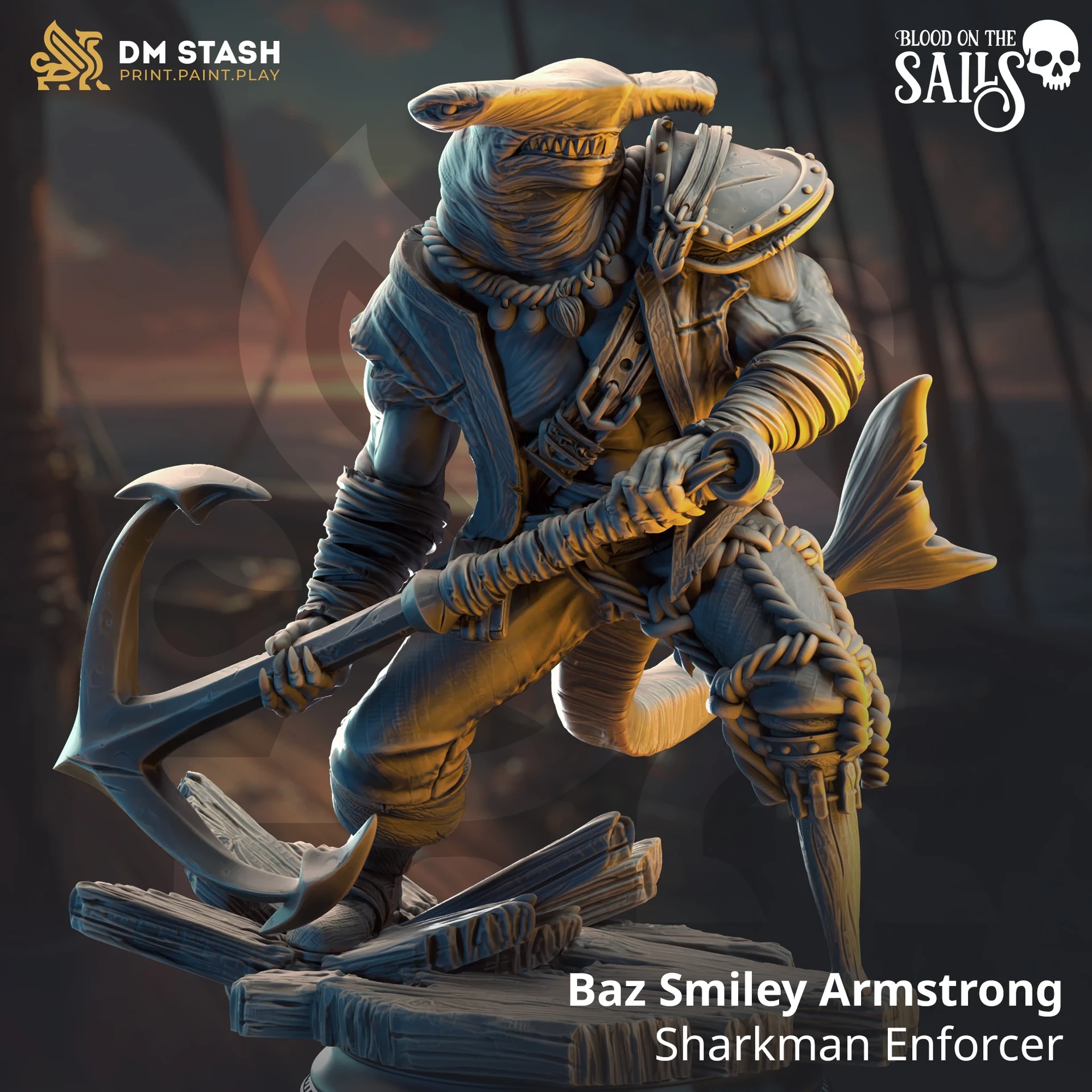 ArtStation - Baz Smiley Armstrong - Sharkman Enforcer