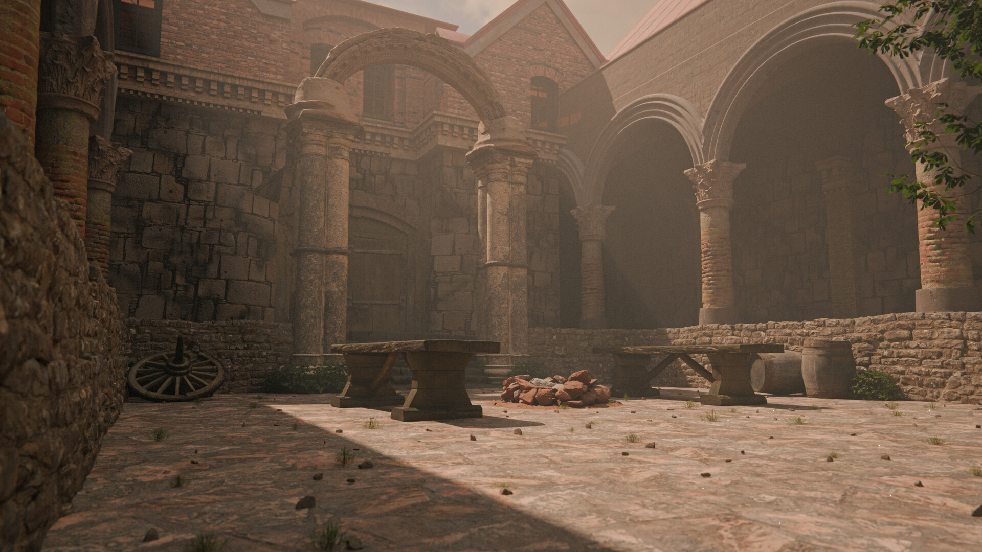 ArtStation - Medieval Castle Environment