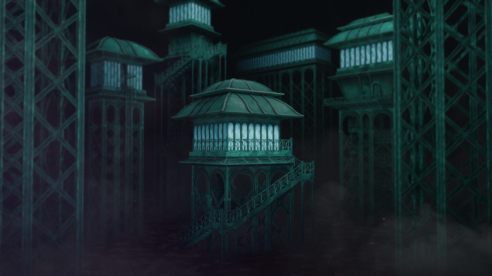 ArtStation - Stylized Procedural WatchTower Generator | Inspired by Arcane