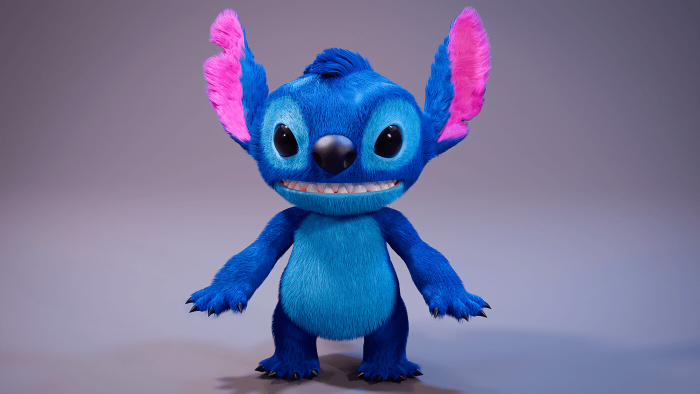 ArtStation - Stitch Cartoon 3D