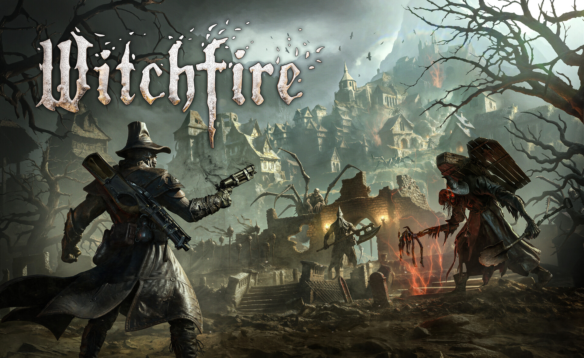 ArtStation - Witchfire Webgrave Update Key Art