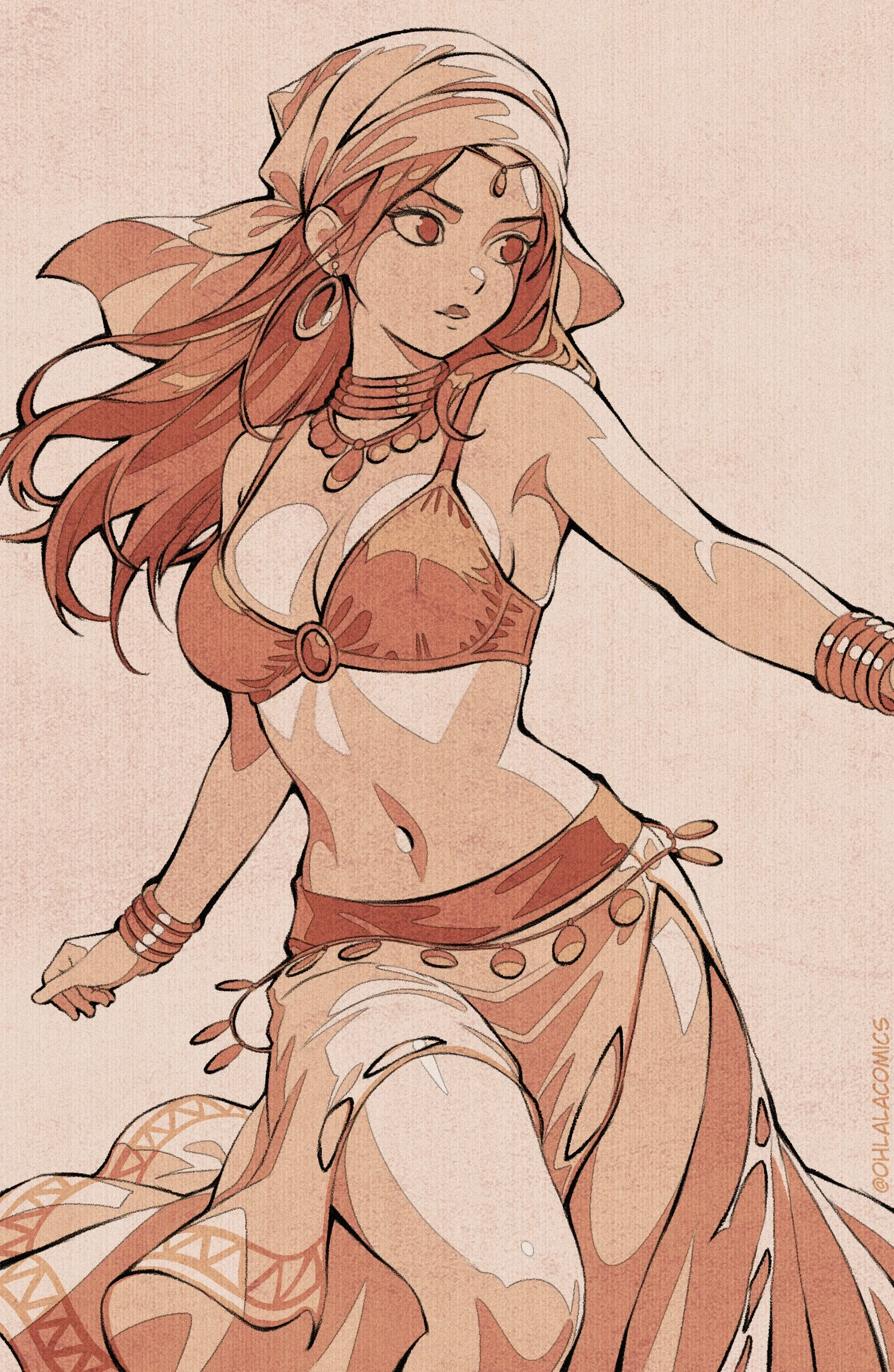 ArtStation - Oriental Dancer