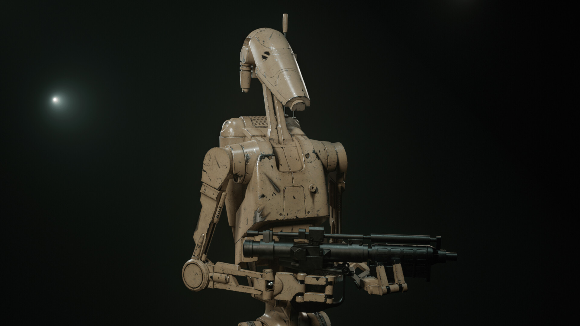 ArtStation - B1 Battle droïd - Star Wars fanart