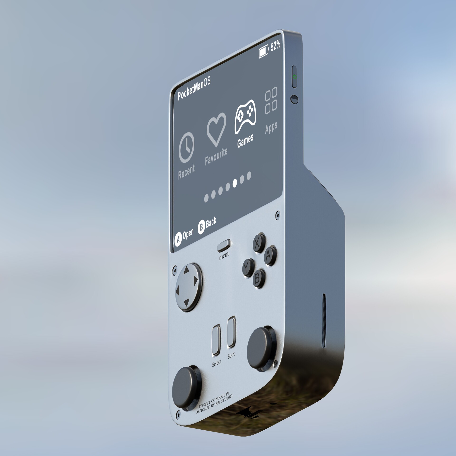 ArtStation - PocketMan Handheld Console