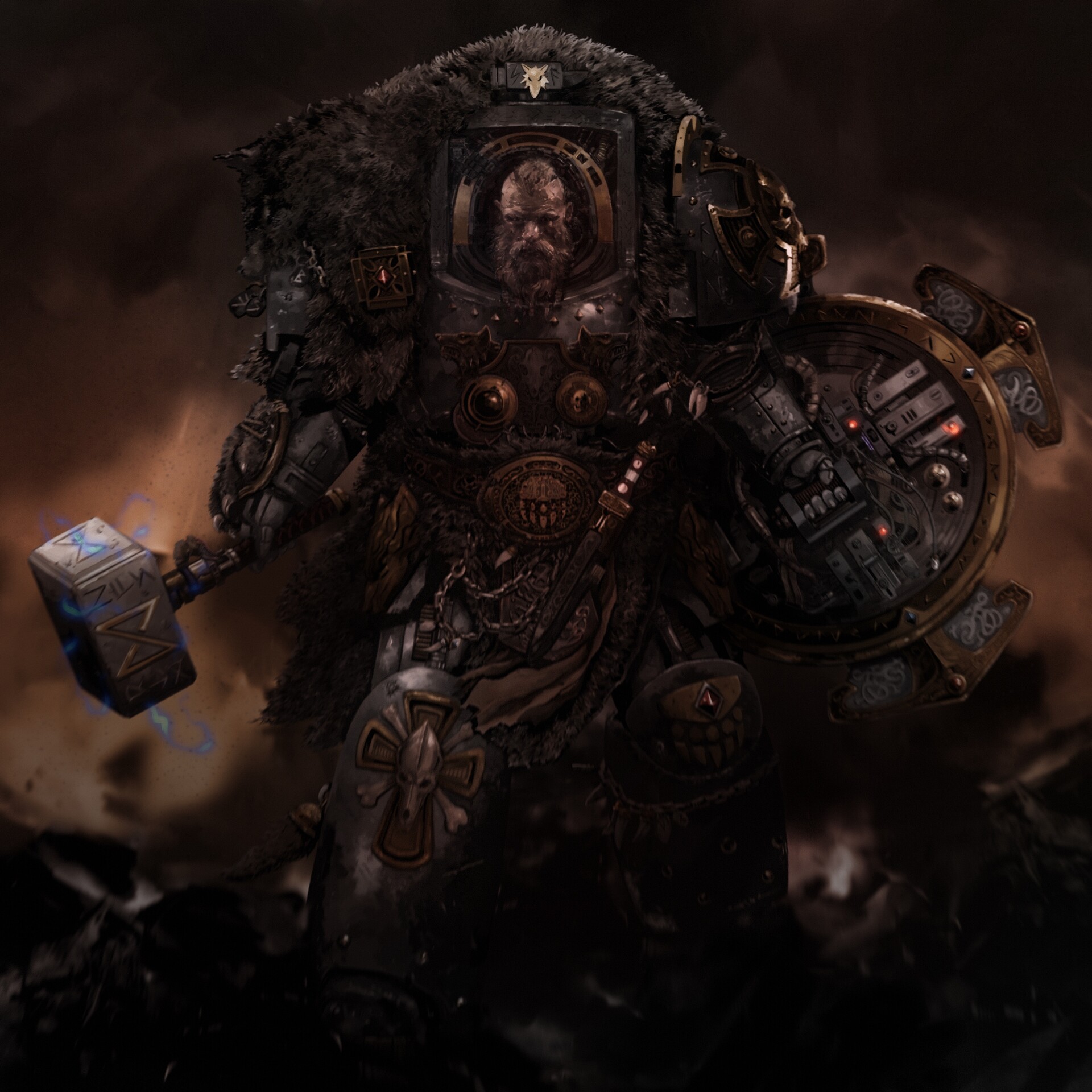 ArtStation - Arjac Rockfist (Commission work)