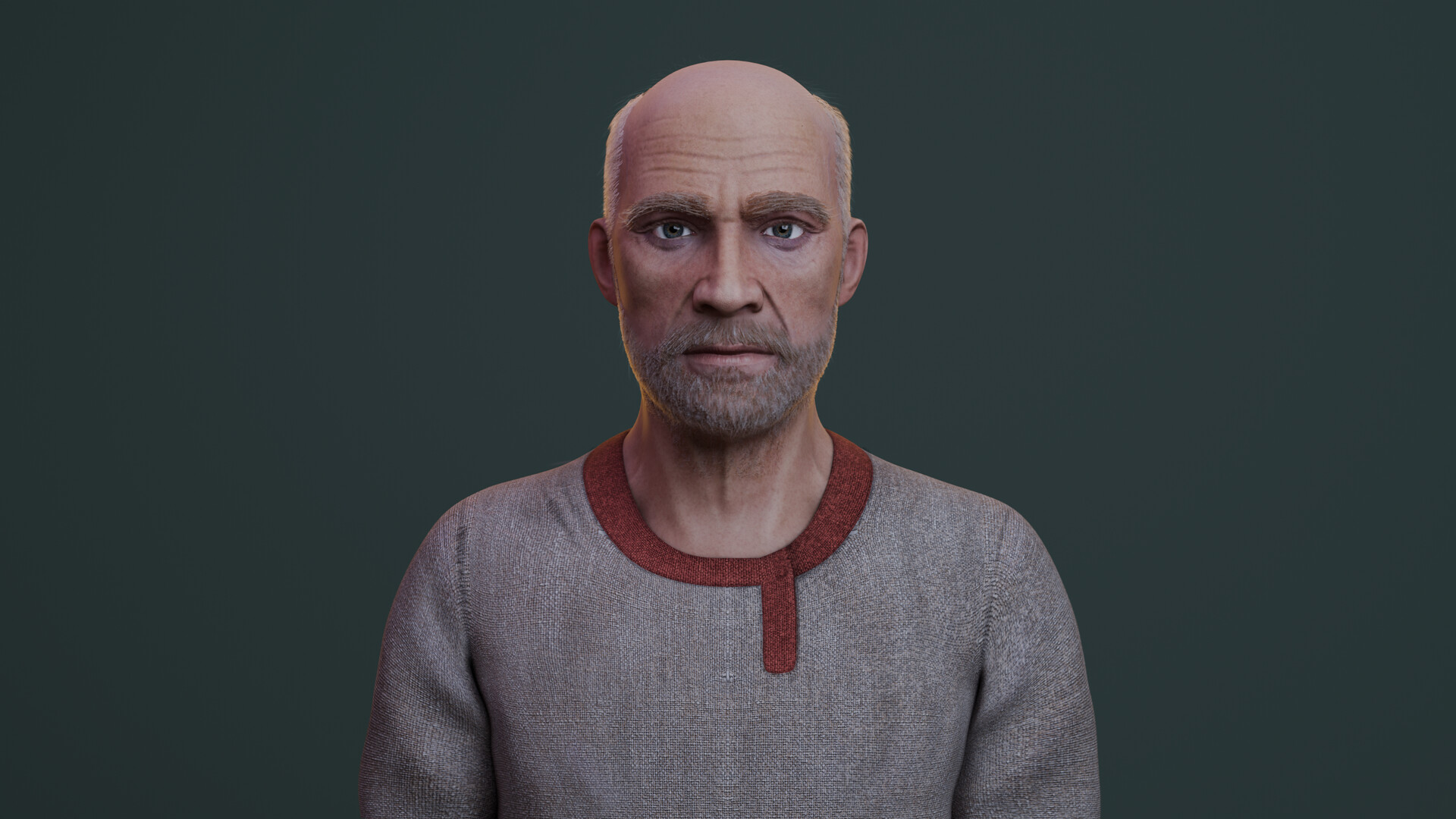 ArtStation - Realistic Head Sculpt