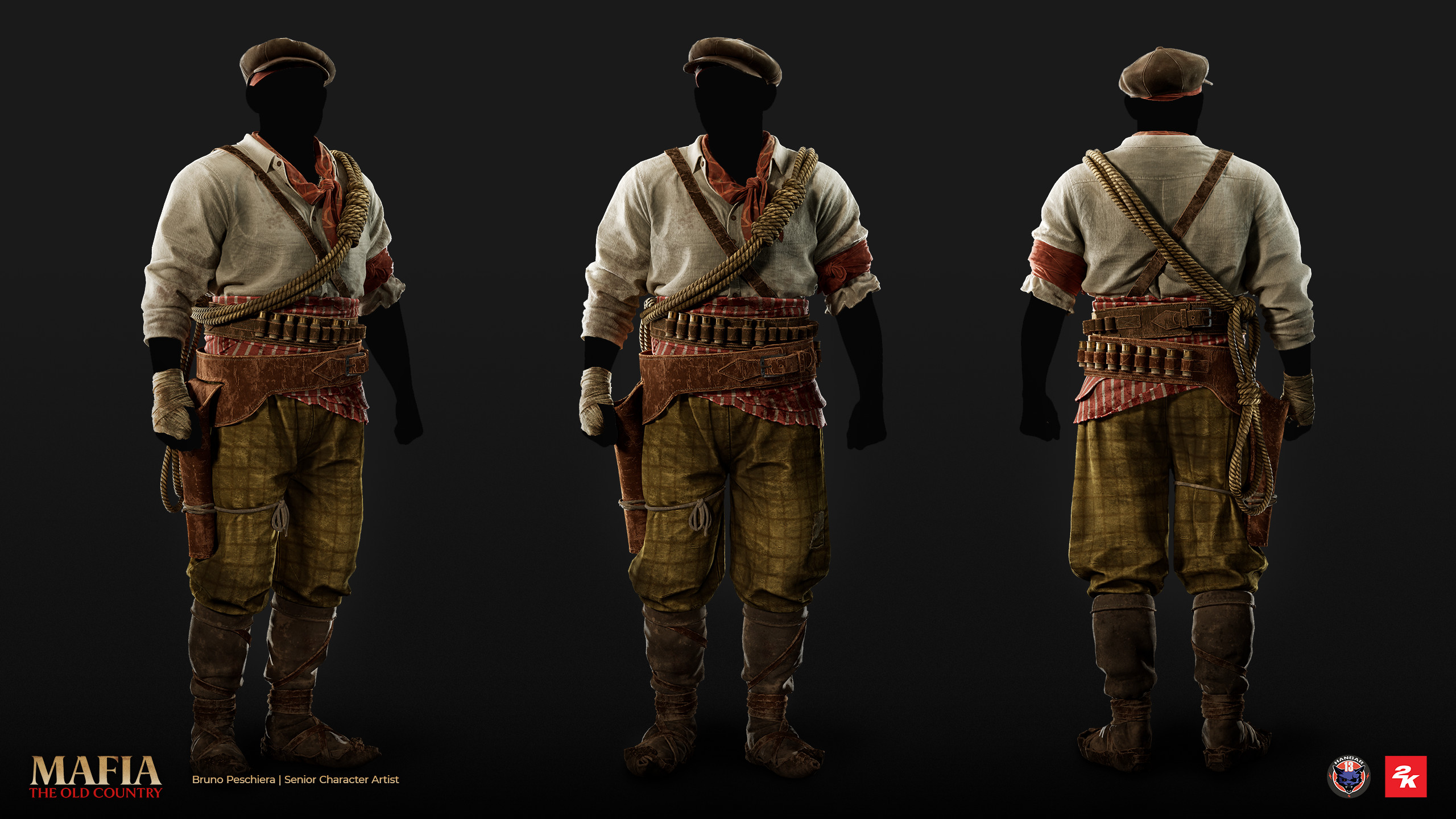 Hangar 13 Mafia: The Old Country Art Blast - ArtStation Magazine