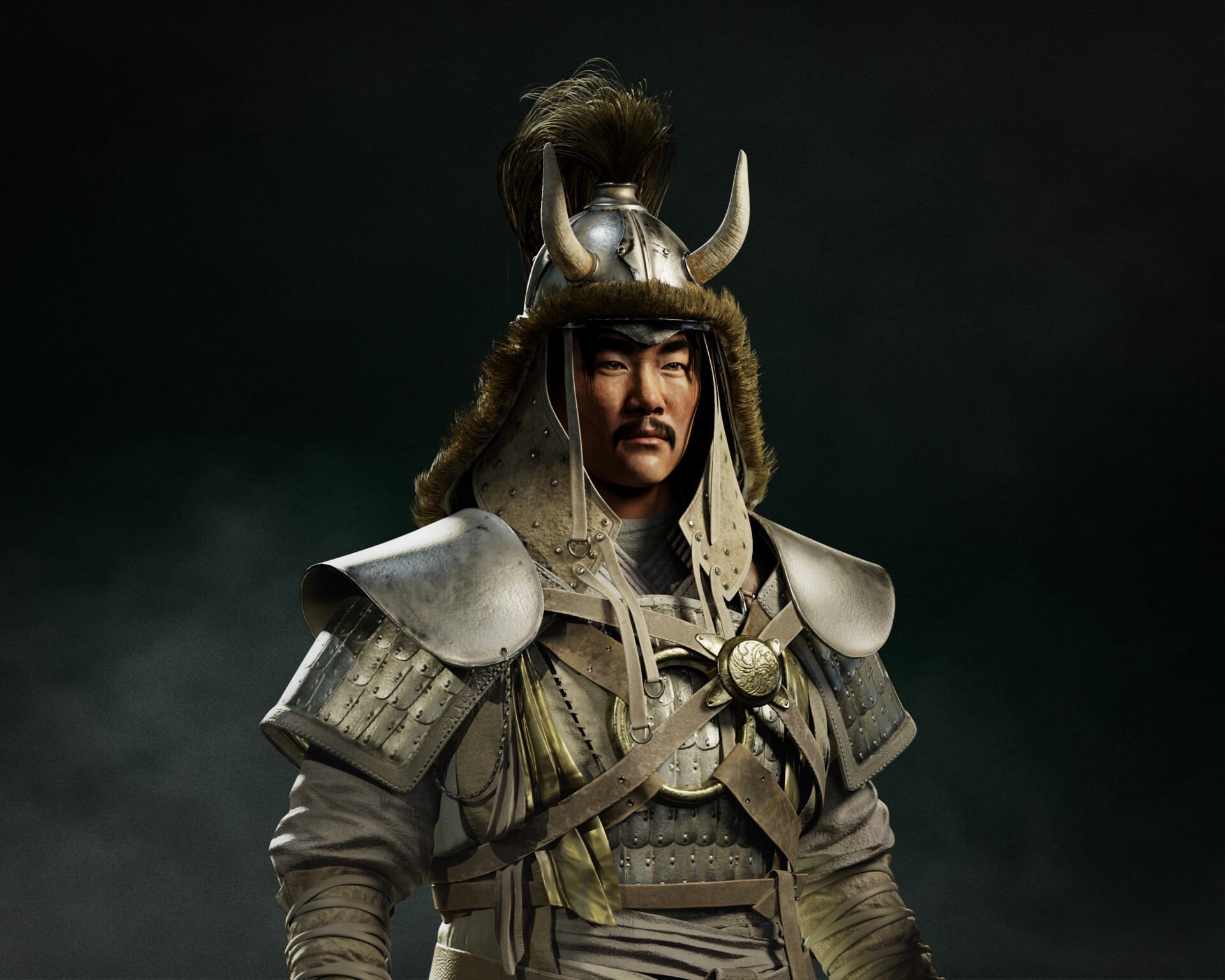 ArtStation - Mongolian Raider