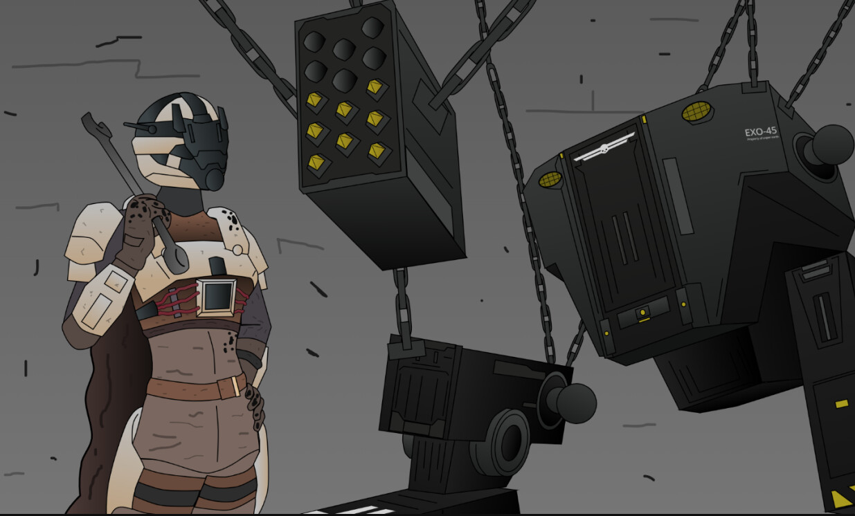 ArtStation - Various other Helldiver Commissions