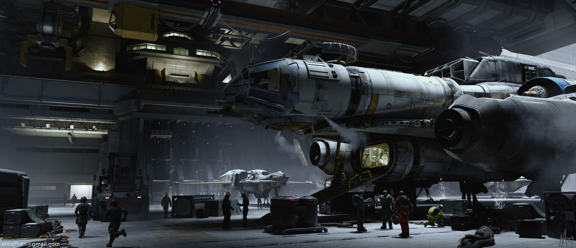 ArtStation - Hangar