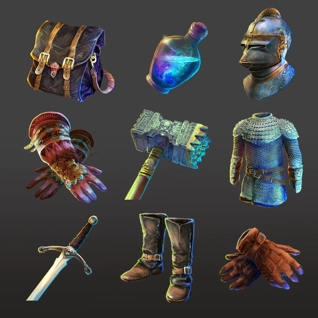 ArtStation - "Toris" - other examples of 2D art