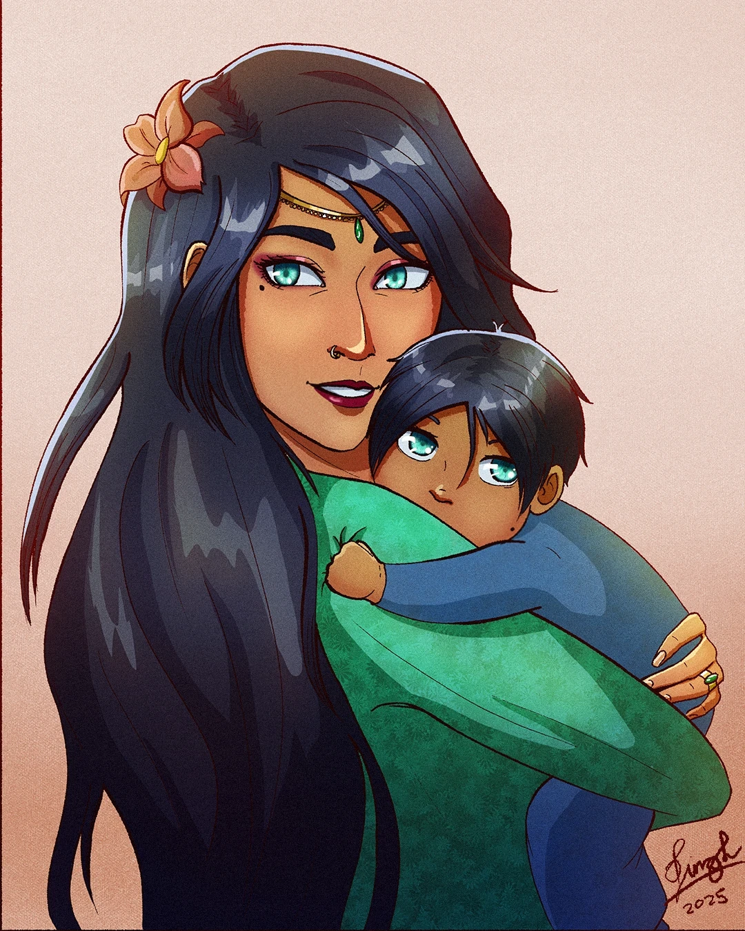 ArtStation - Mother and Baby