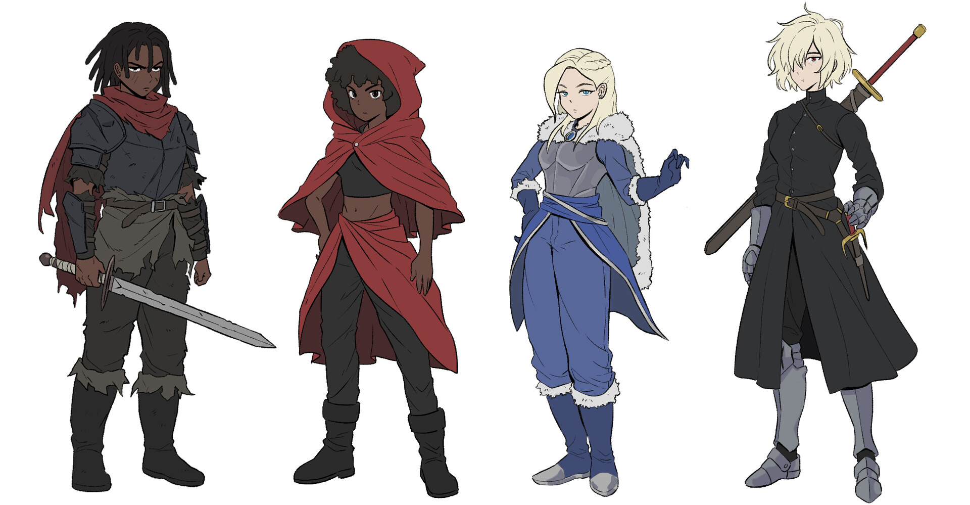 ArtStation - Ashfall Character Designs