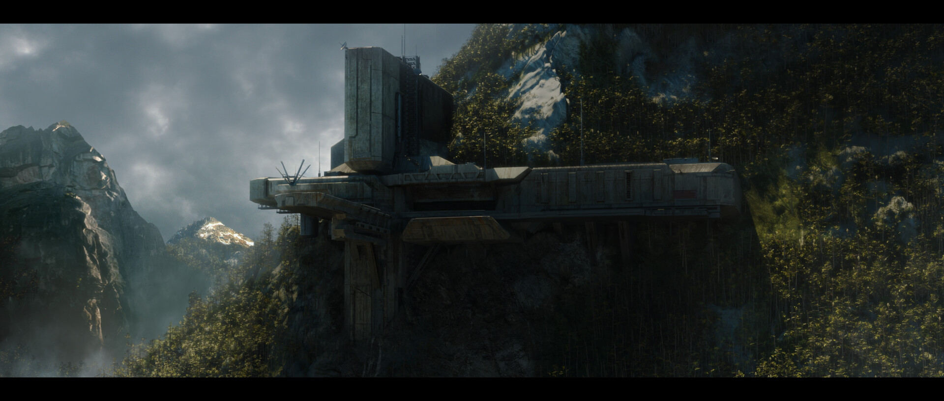 ArtStation - Mountain base