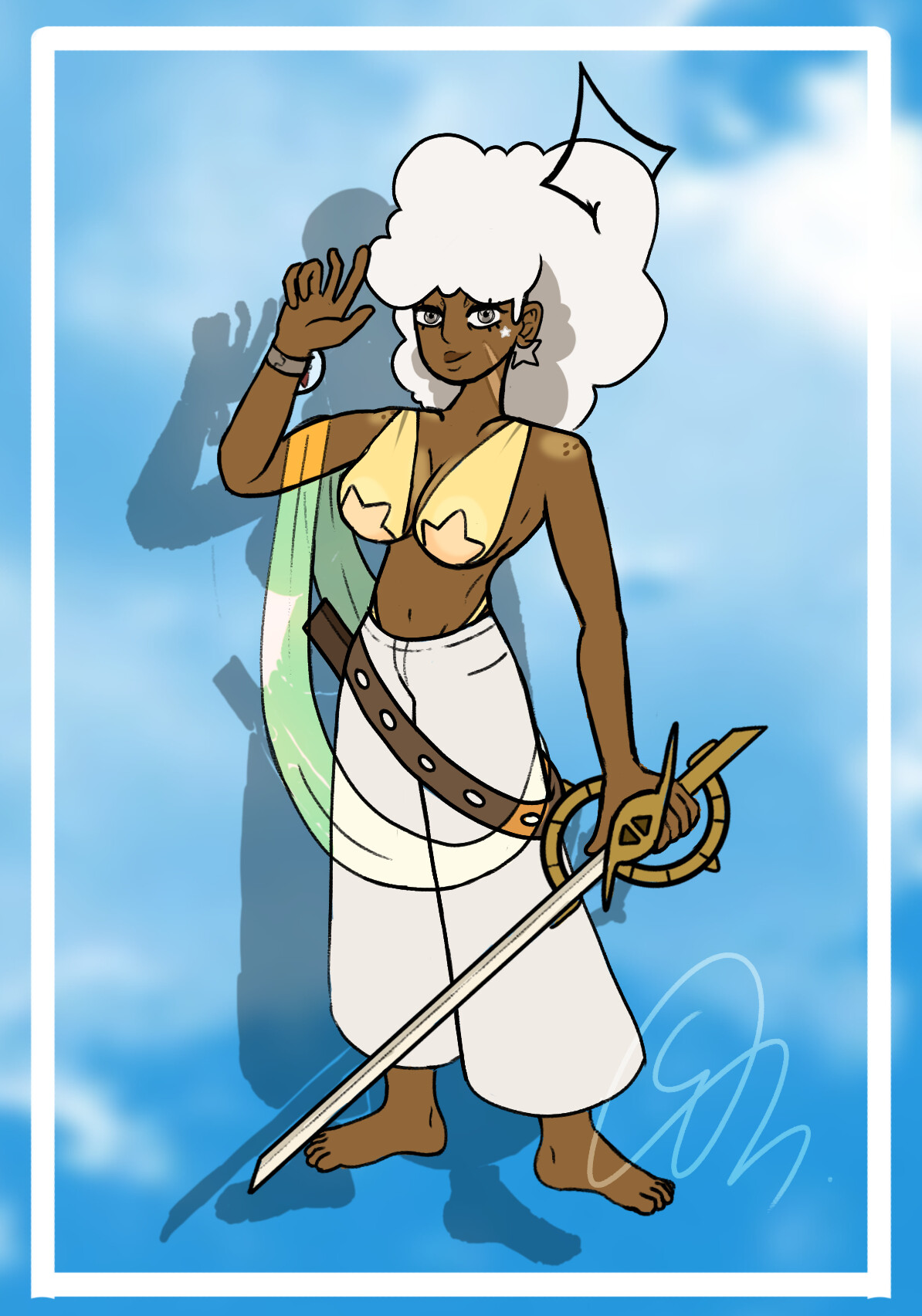 ArtStation - Mallaby: One Piece OC