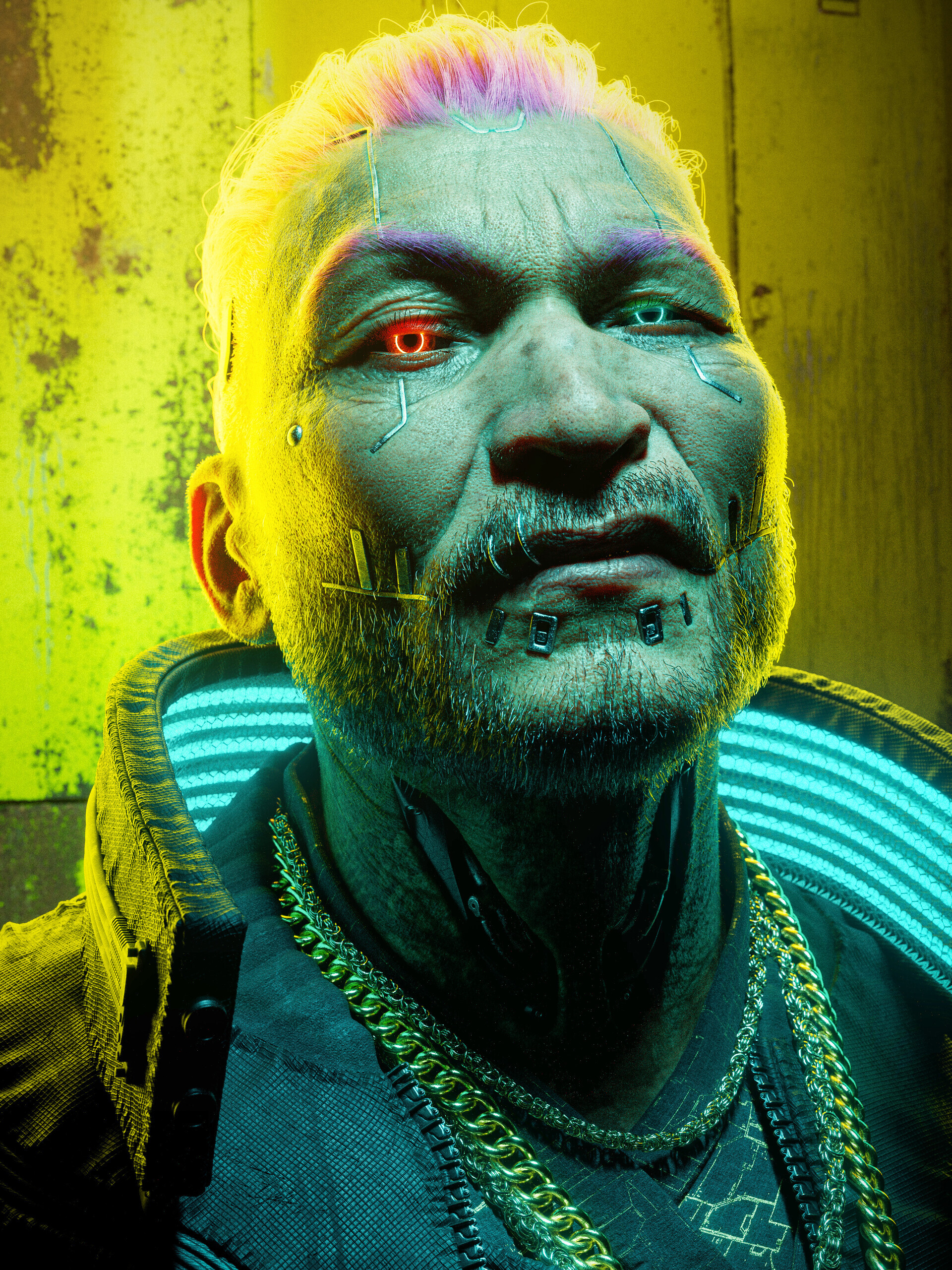 ArtStation - Cyberpunk Dude