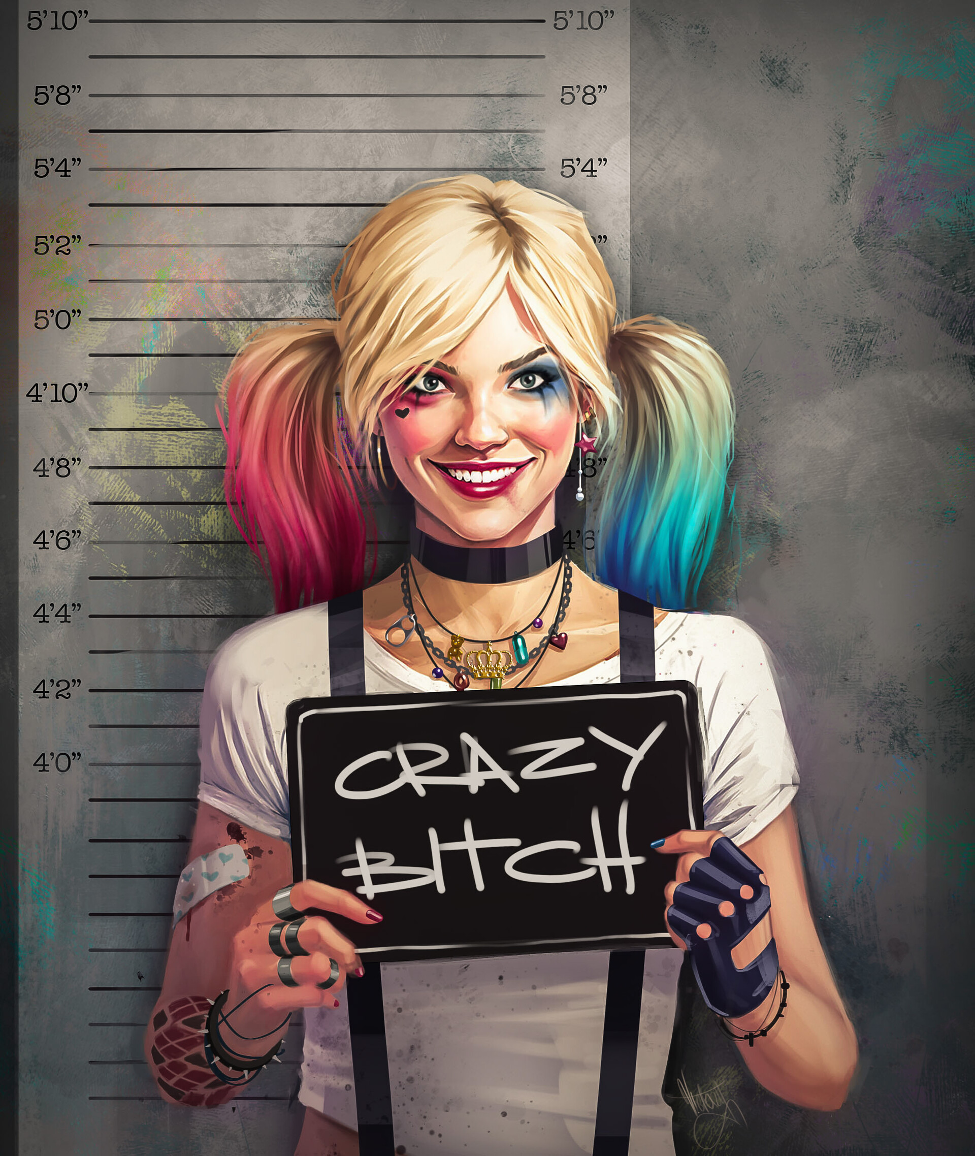 ArtStation - Crazy Bitch