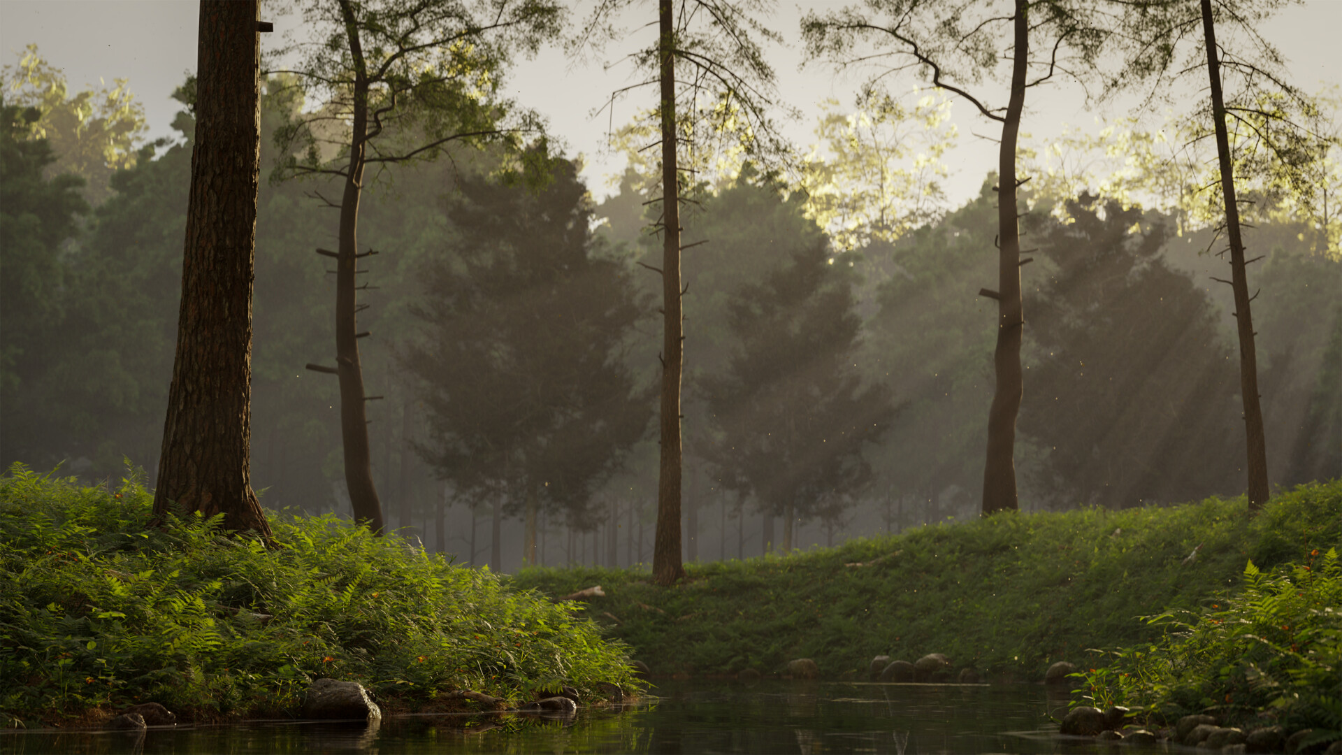 ArtStation - Whispers of the Pines