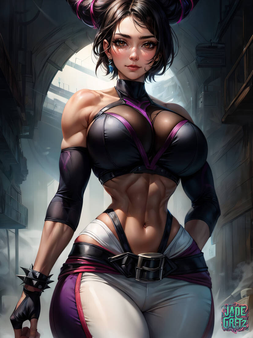 ArtStation - Juri Han: Striking Fear with Every Move by Jade Gretz