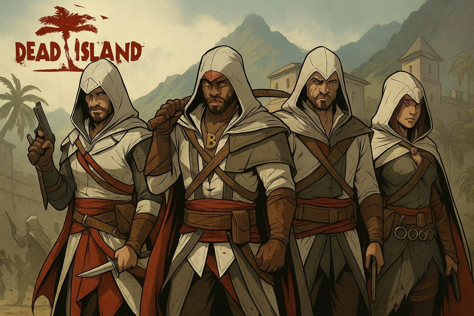 ArtStation - Assassin's Creed: Hall of Fame - Dead Island Heroes