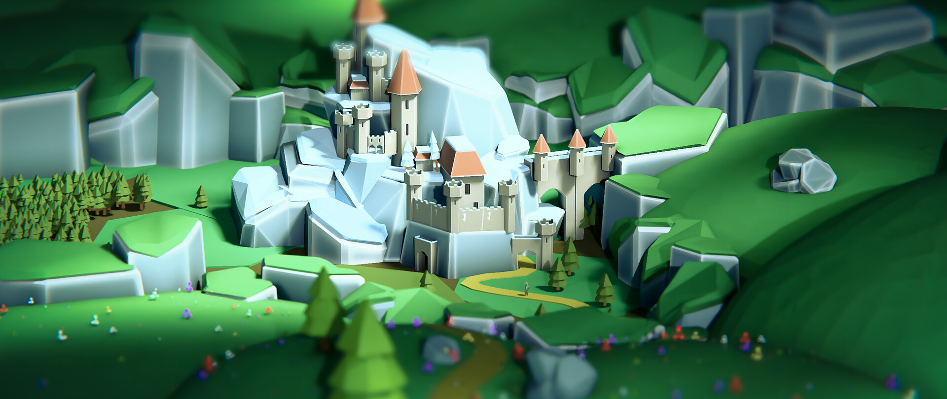 ArtStation - Miniature Castle