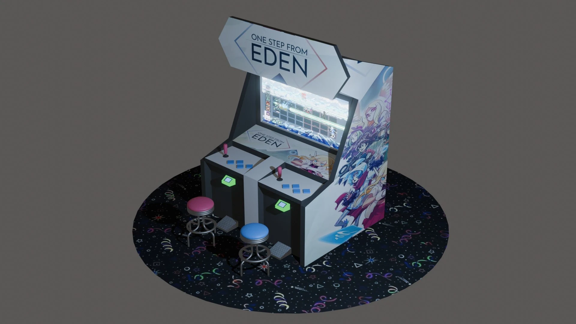 ArtStation - One Step from Eden Arcade Cabinet