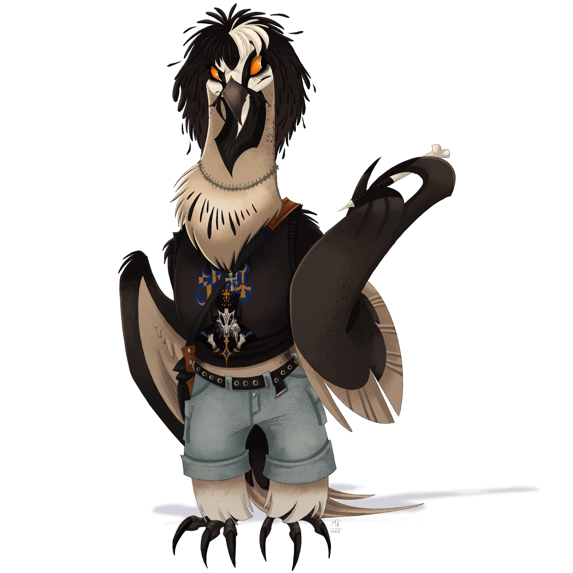 ArtStation - Bearded Vulture Portrait
