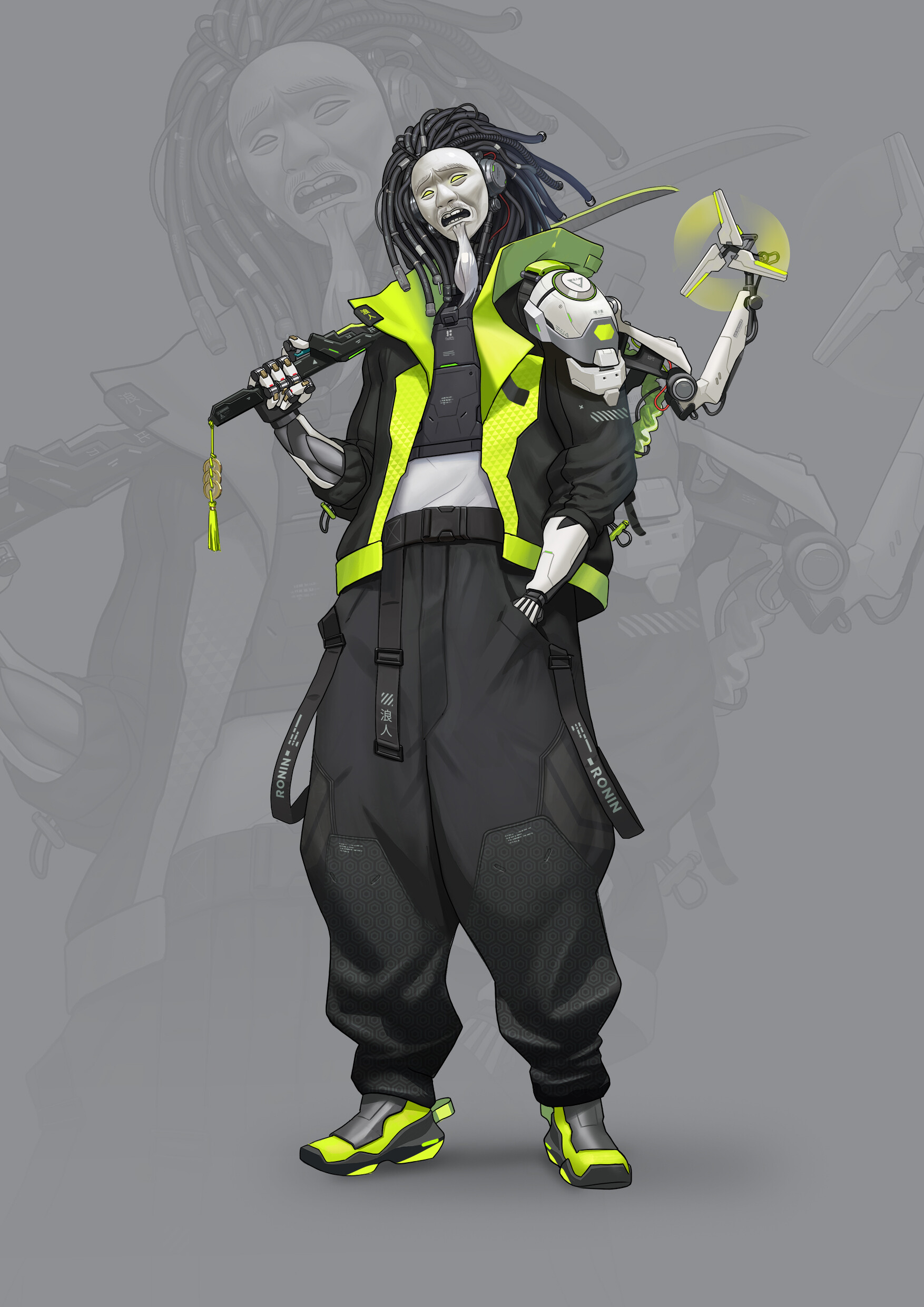 ArtStation - Cyber Ronin