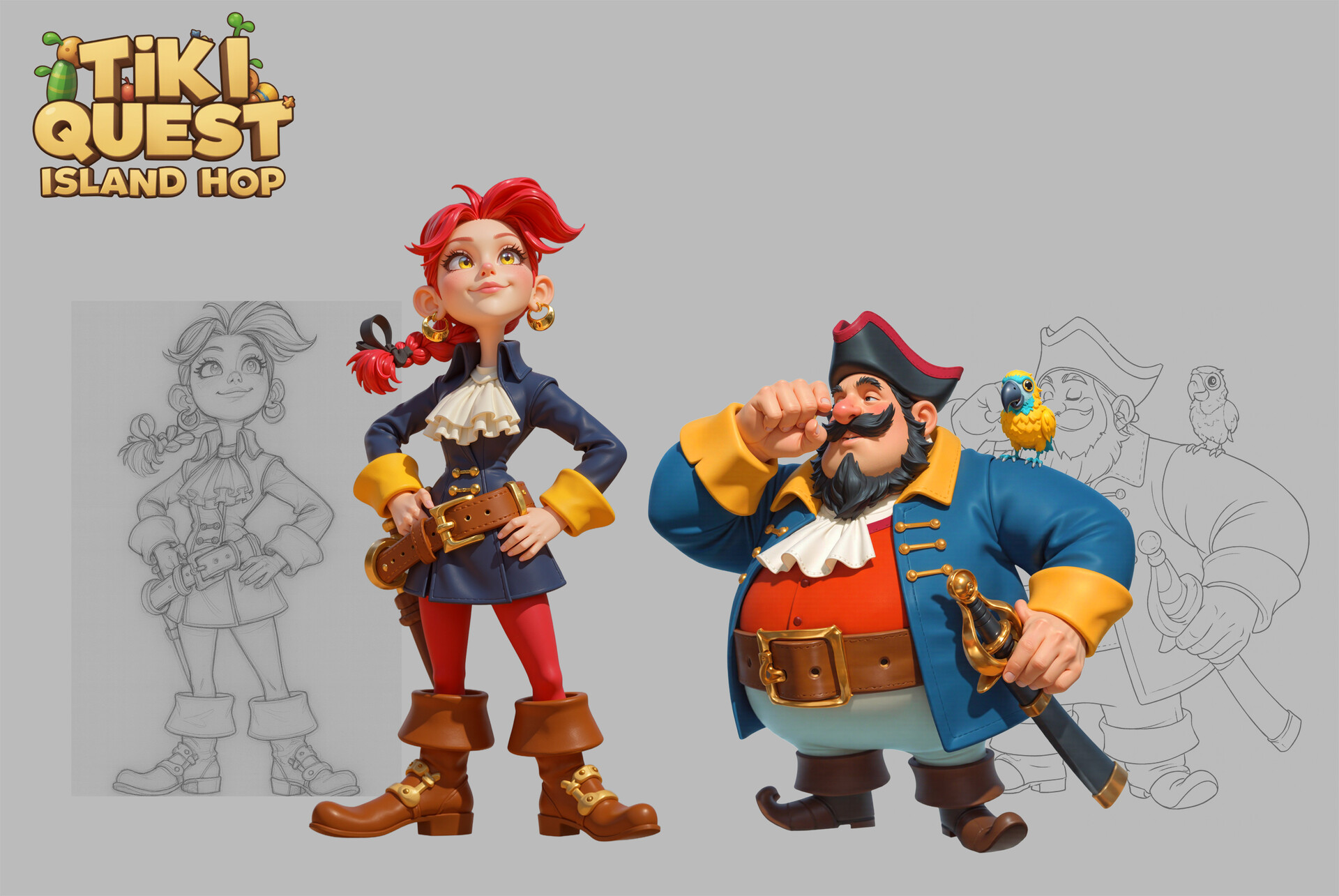 ArtStation - Tiki Quest: Island Hop