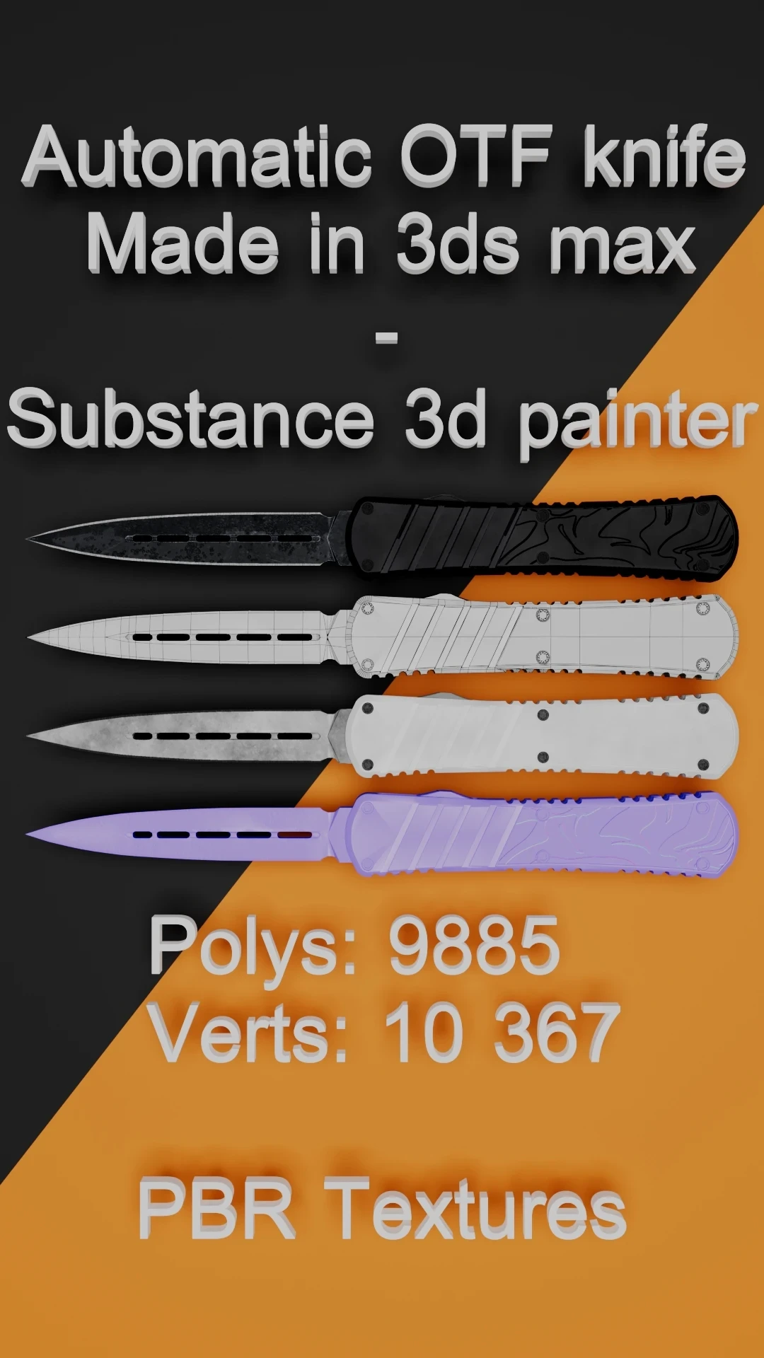 ArtStation - Automatic OTF Knife