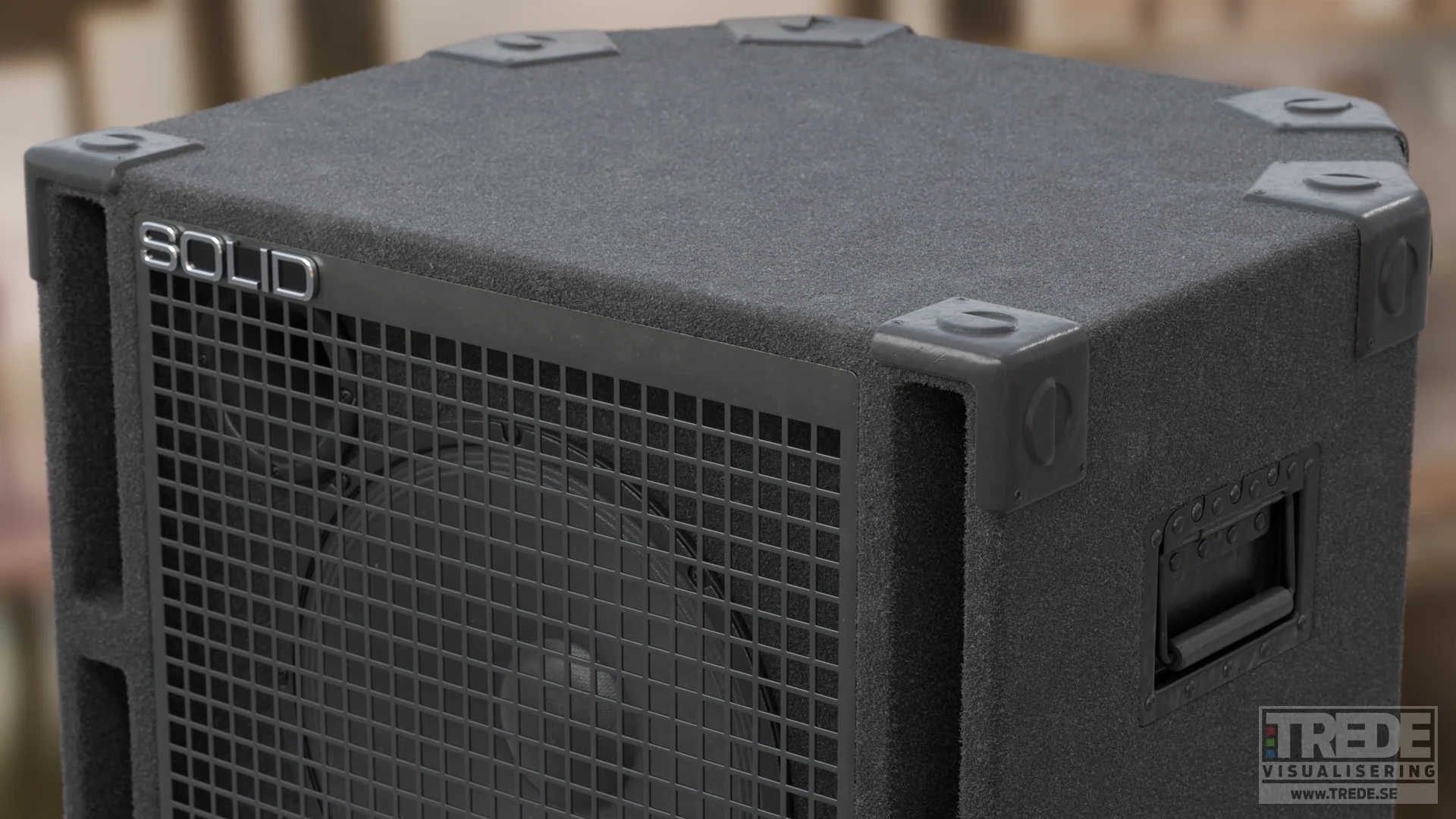 ArtStation - Solid speaker cabinet 3D Visualization