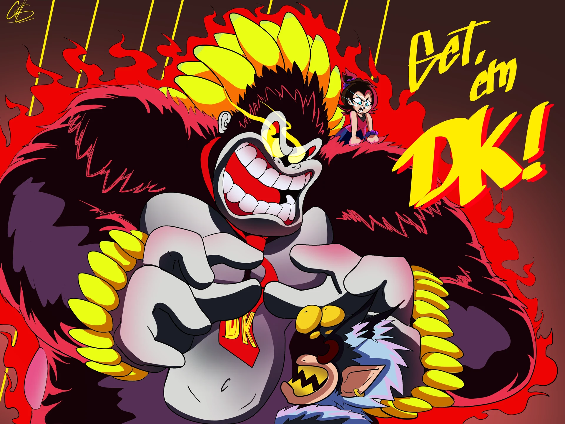 ArtStation - DK BANANZA Fanart