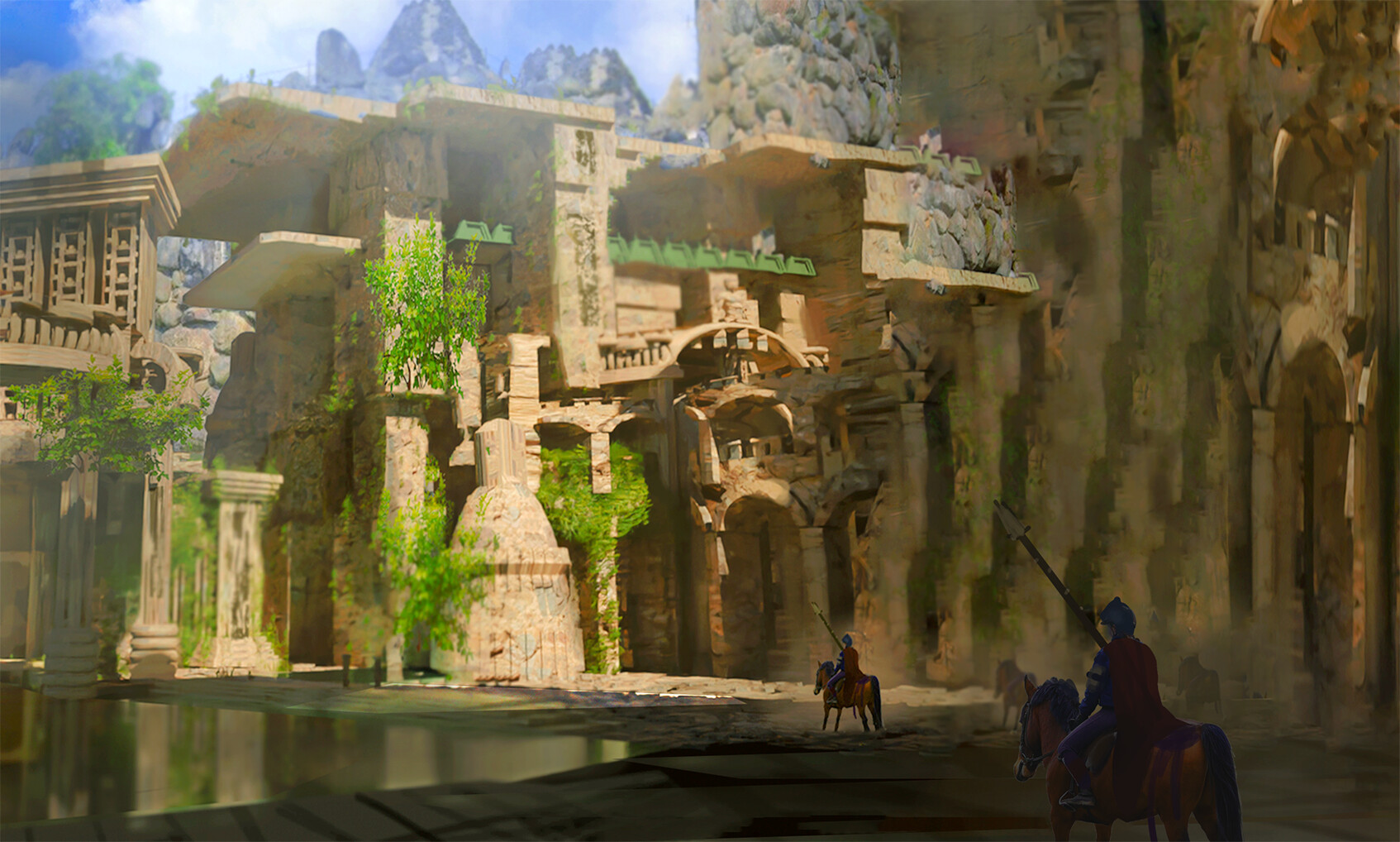 ArtStation - Libom Temple