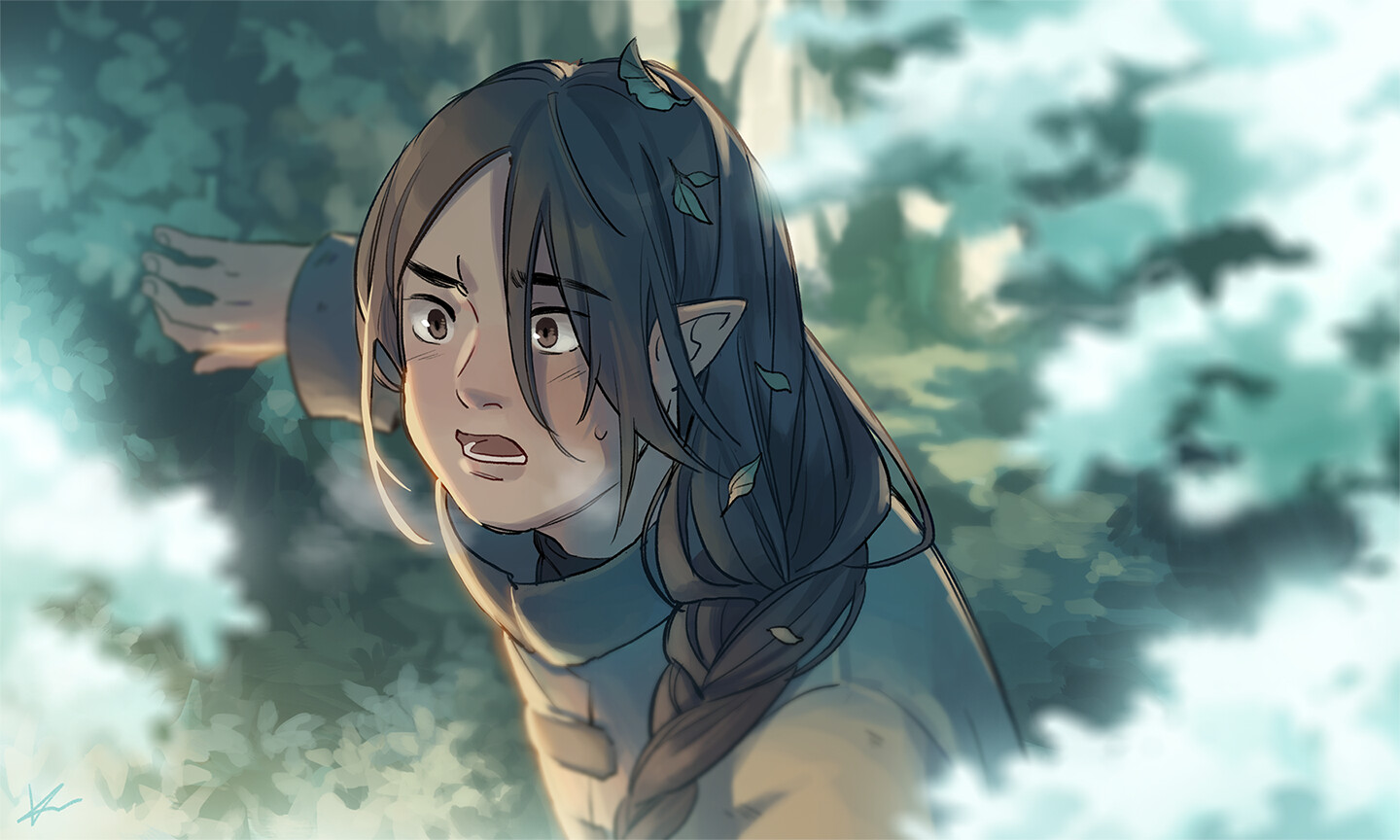 ArtStation - A surprise encounter