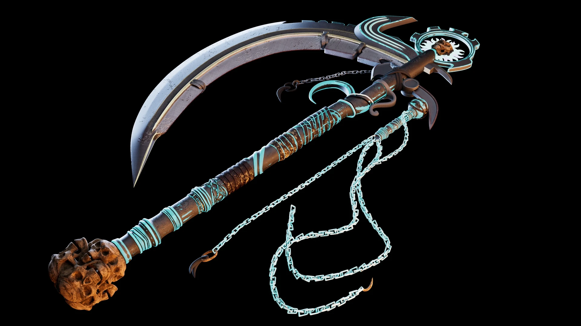 ArtStation - Celestial Reaper: Void Crescent