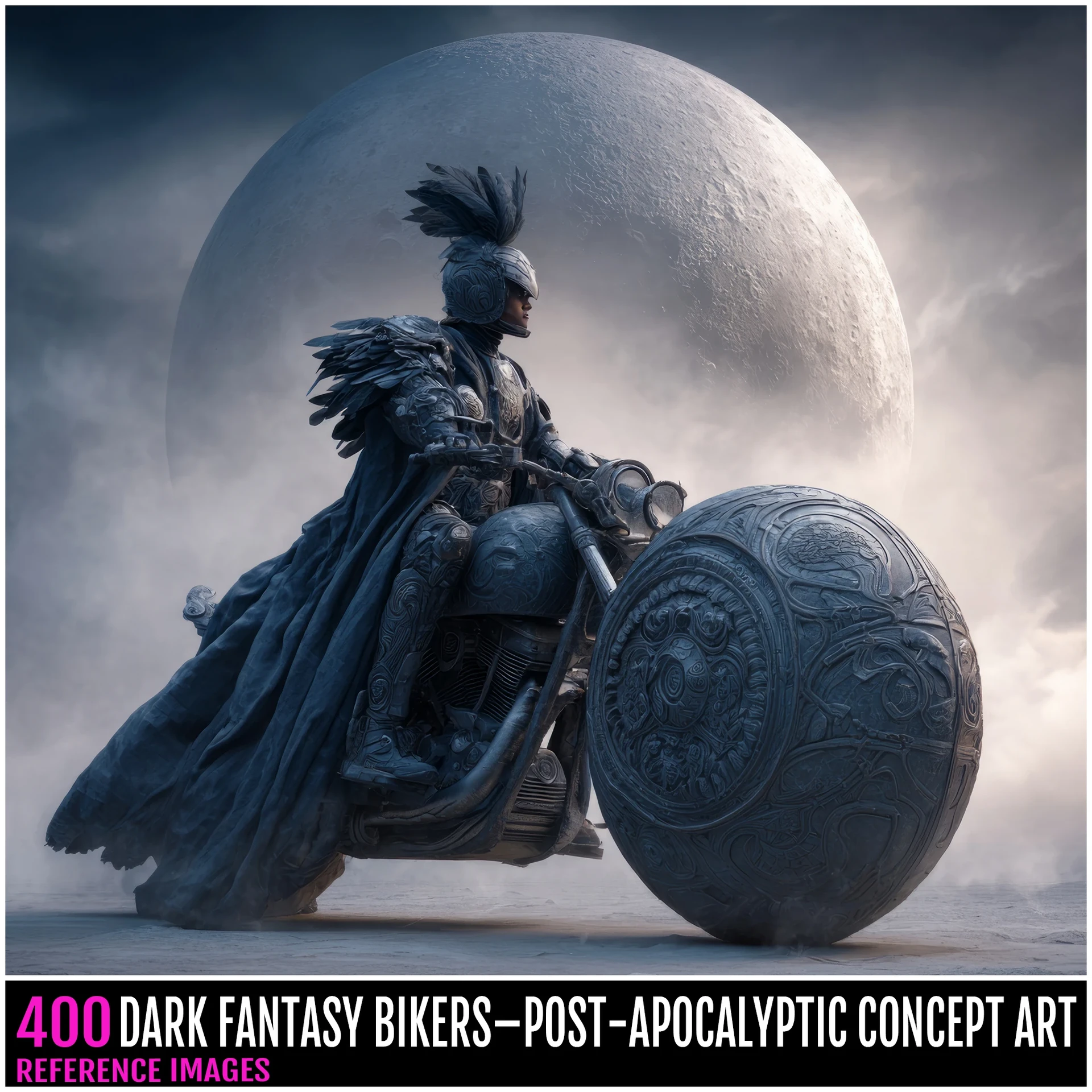 ArtStation - 400 DARK FANTASY BIKERS – POST-APOCALYPTIC CONCEPT ART
