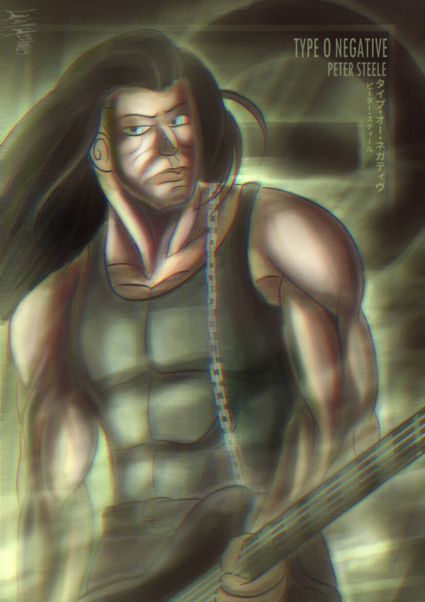 ArtStation - Peter Steele (Type O Negative)