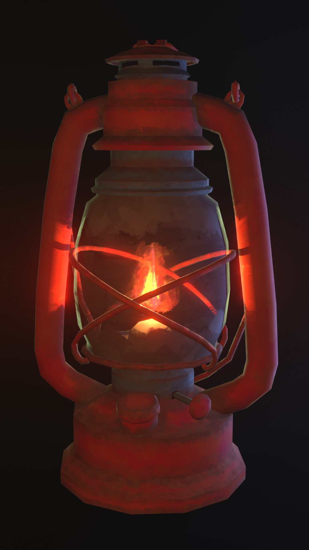 ArtStation - Stylized Old Oil Lantern