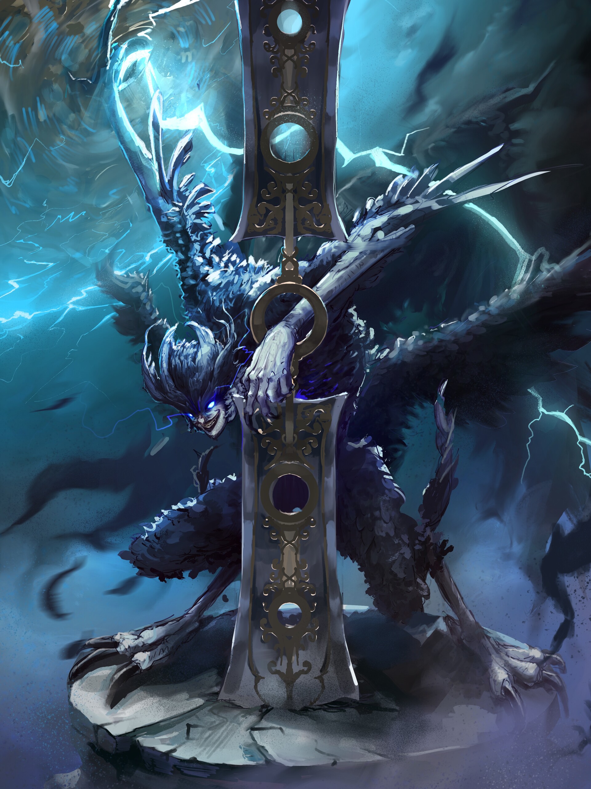 ArtStation - Storm Harpy