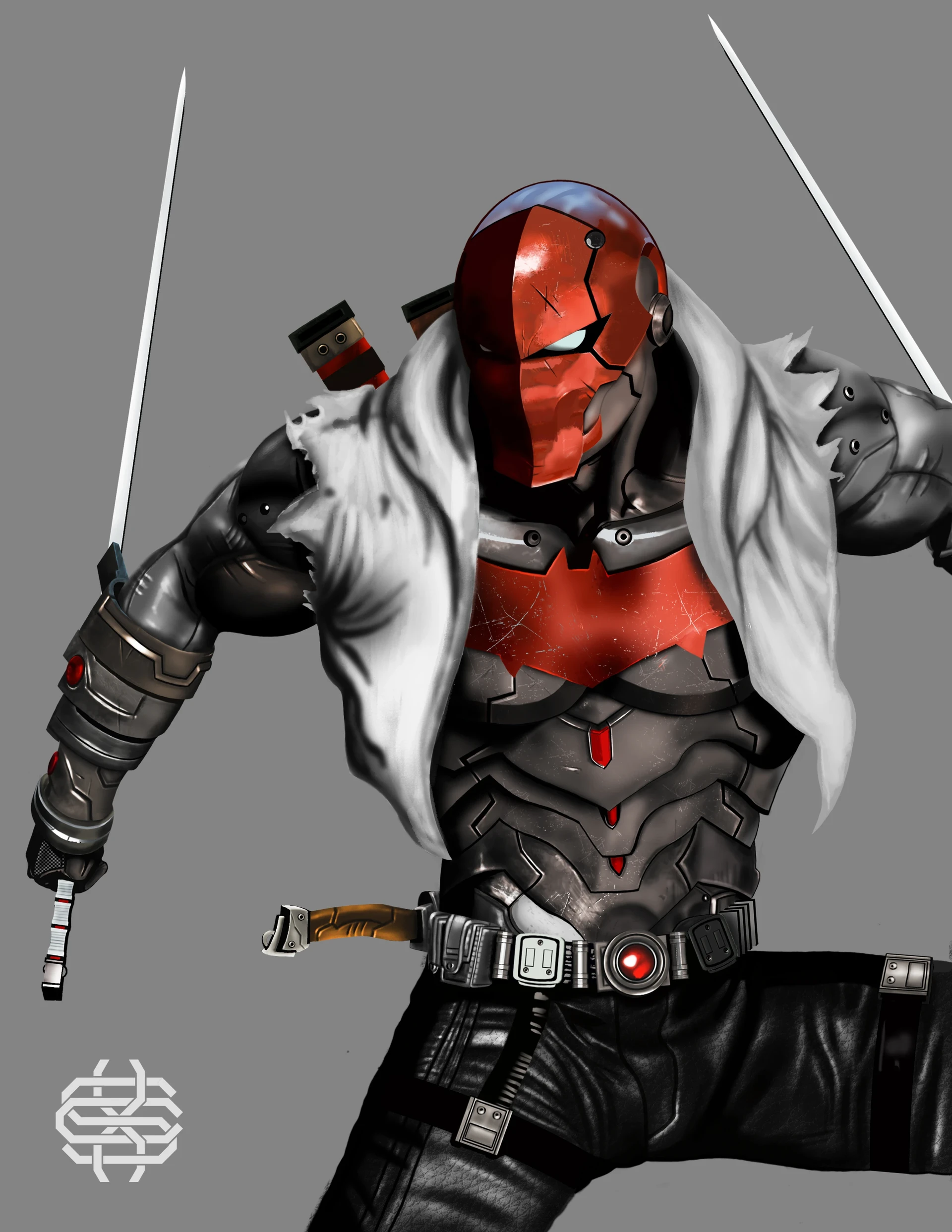 ArtStation - Red Hood Samurai