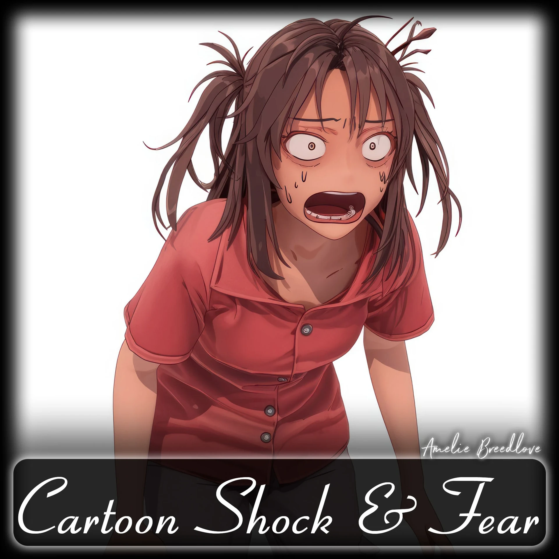 scared chibi reference