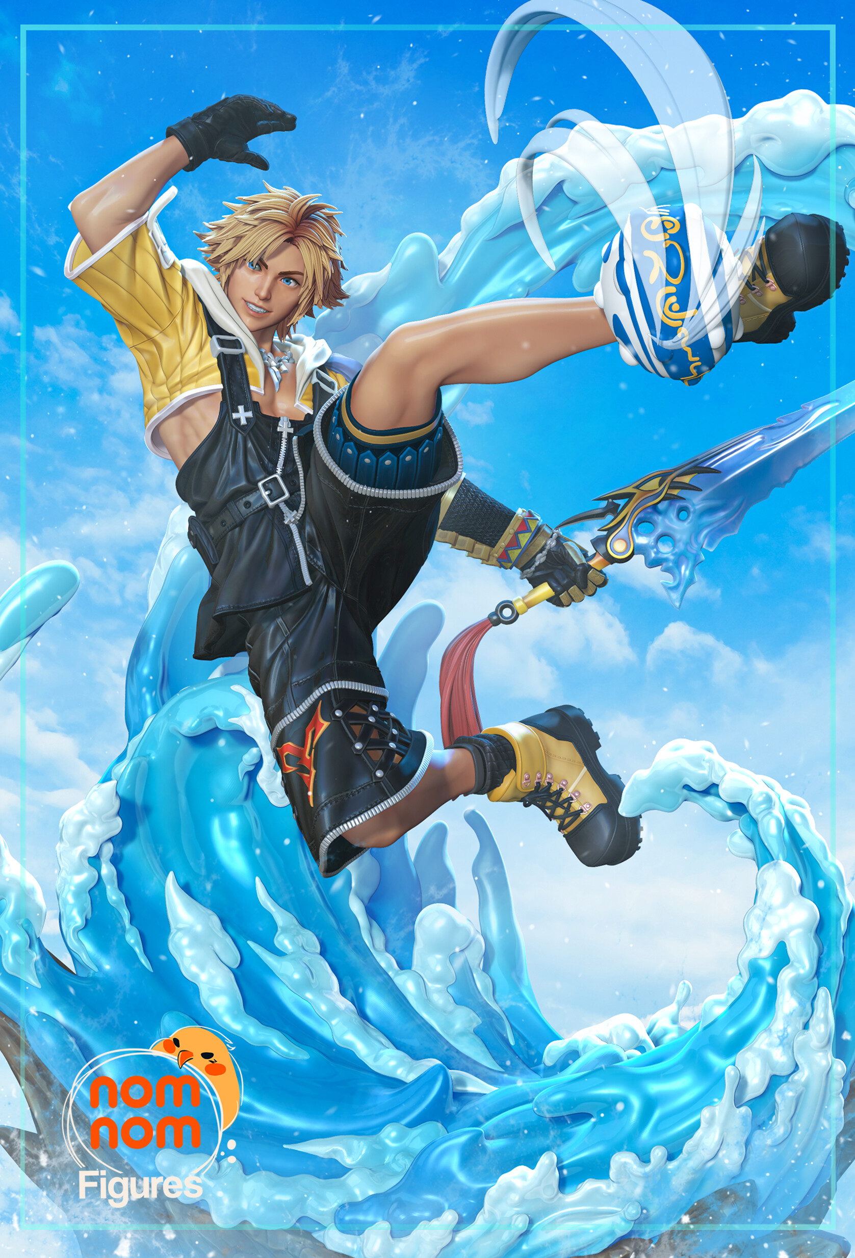ArtStation - Tidus - Final Fantasy X