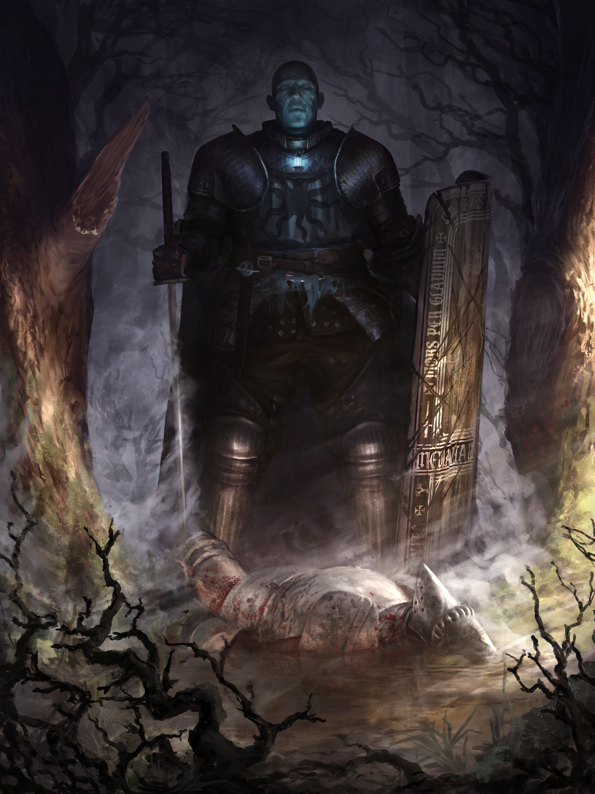 ArtStation - Nemesis challenge | Knight of many names