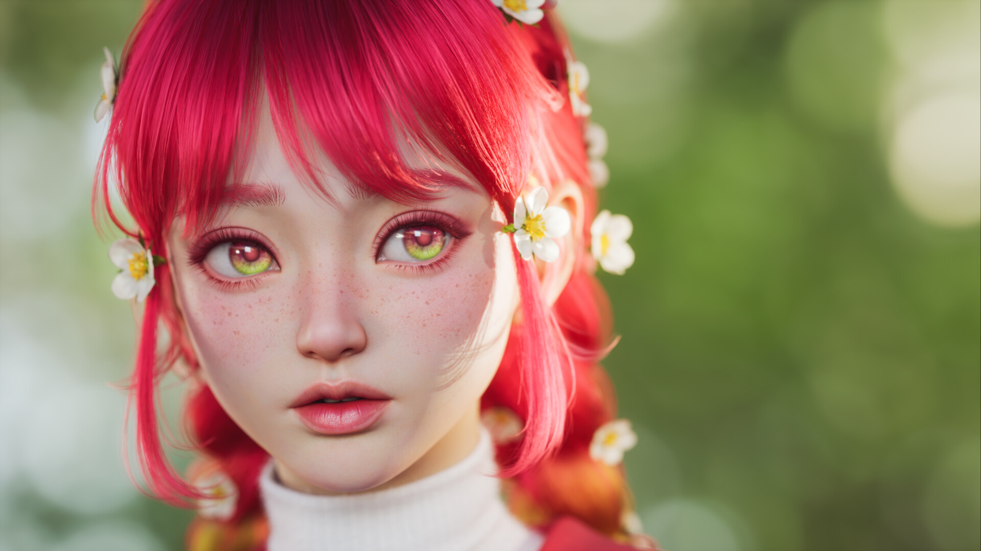 ArtStation - Strawberry cute girl