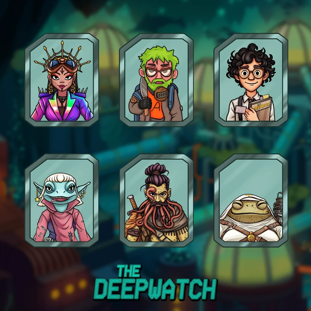 ArtStation - Characters for The Deepwatch game