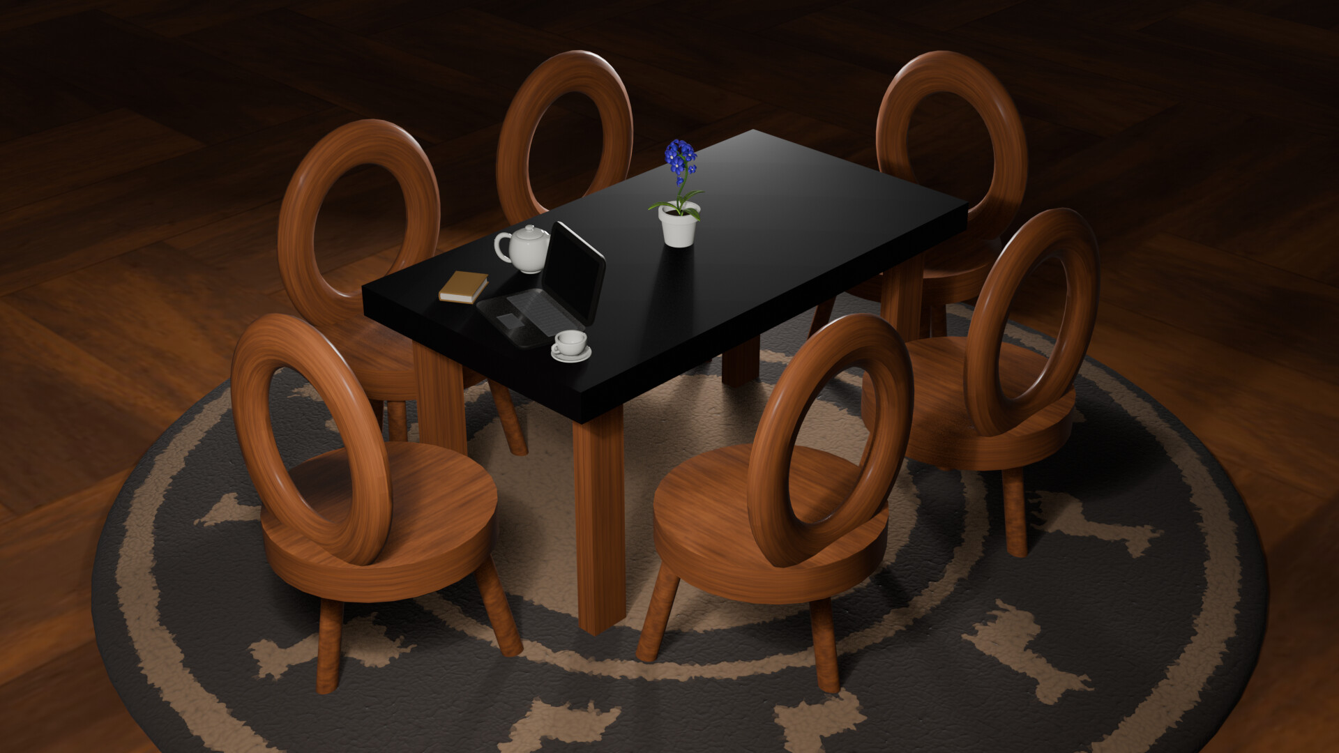 ArtStation - Dinner Scene