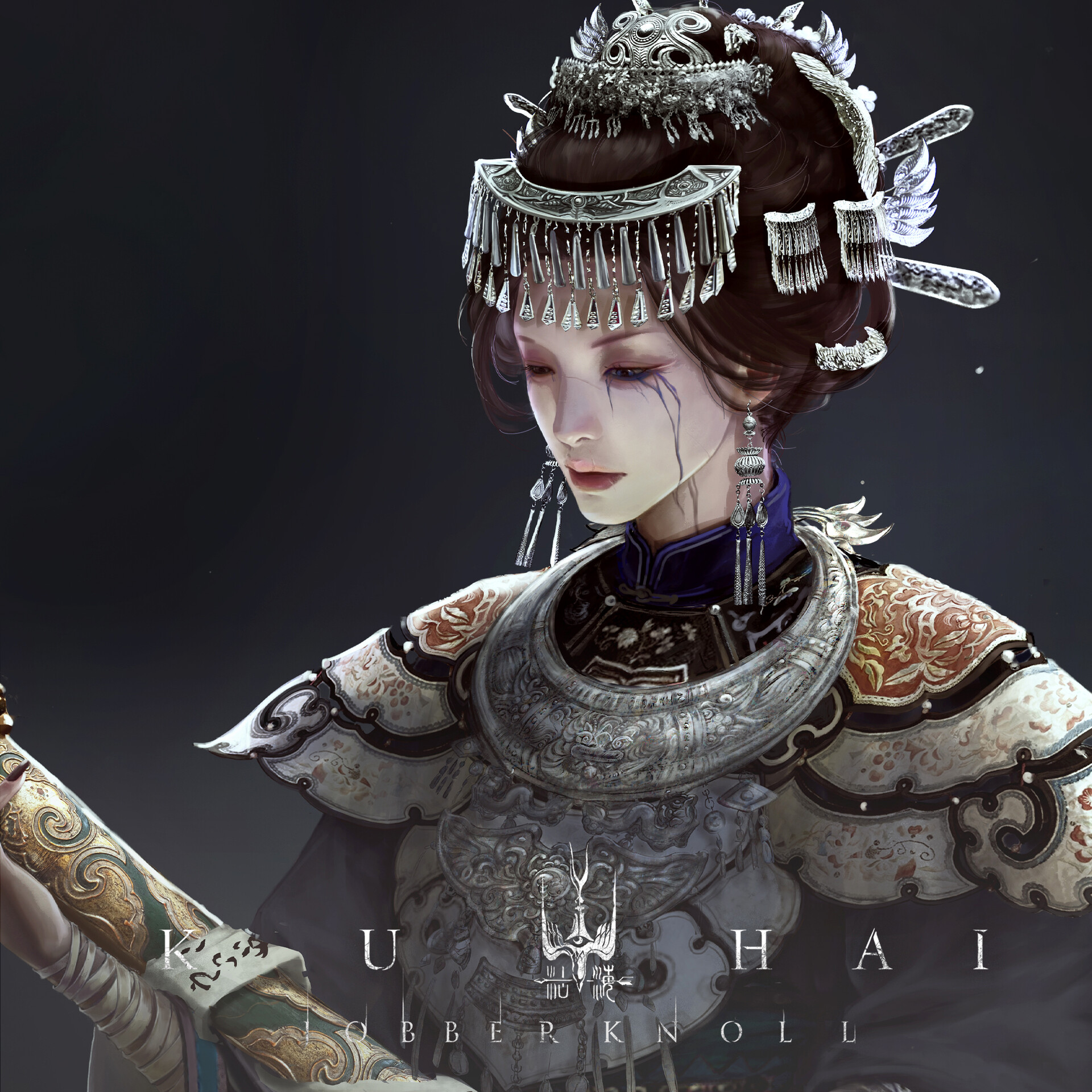 ArtStation - Credit-Based Knife Vendor 赊刀人-青娥