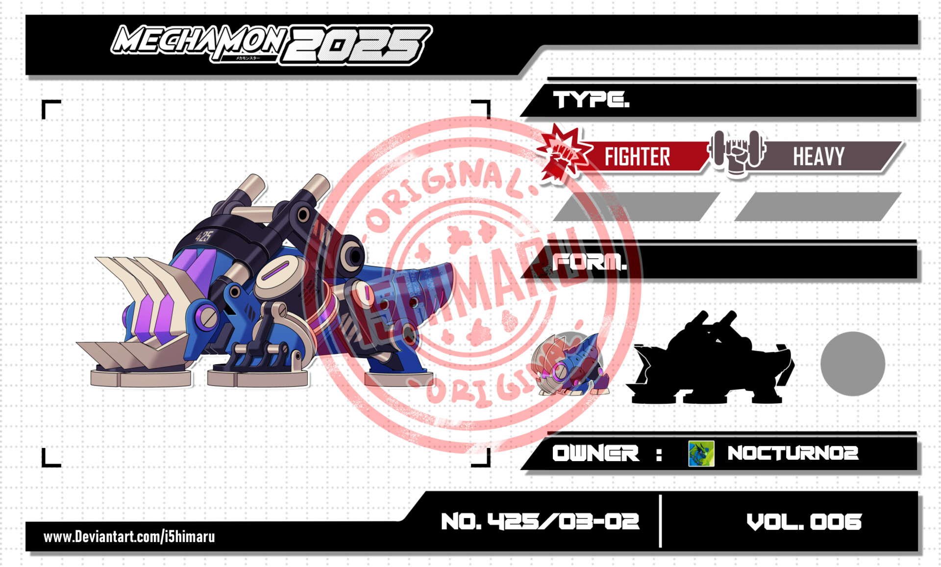 ArtStation - Mechamon NO.425/03-02 | VOL.006